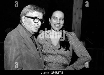 Xavier Cugat and Yvonne Martinez Circa 1980's Credit: Ralph Dominguez ...