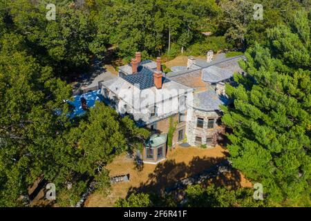 Stonehurst, the Robert Treat Paine Estate, Waltham, MA, USA Stock Photo ...