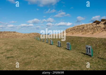 The Blackdog ranges military firing range in the hamlet of Blackdog ...