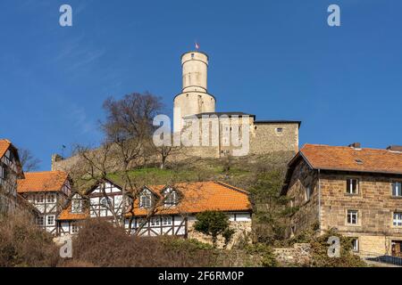 Felsburg Castle, Felsberg, Hesse, Germany Stock Photo - Alamy