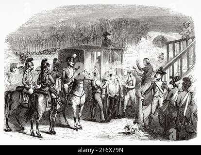 French Revolution. The Death of Louis XVI. Execution of Louis XVI on ...