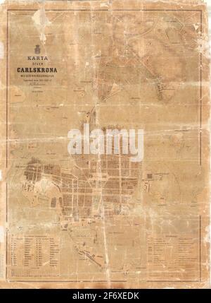 map of karlskrona Stock Photo - Alamy