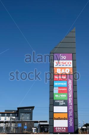Hermiston Gait Retail Park, Edinburgh, Scotland, UK Stock Photo - Alamy