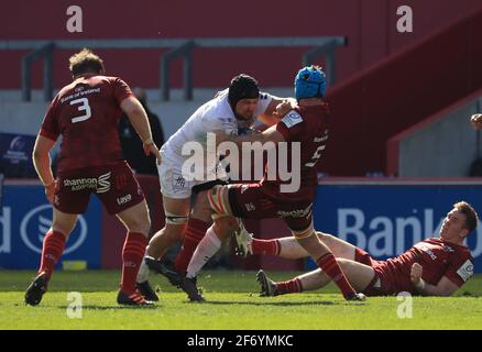 Munster Rugby's Tadhg Beirne during the Investec Champions Cup match at ...