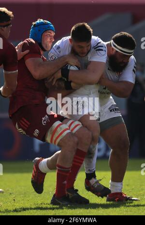 Munster Rugby's Tadhg Beirne during the Investec Champions Cup match at ...
