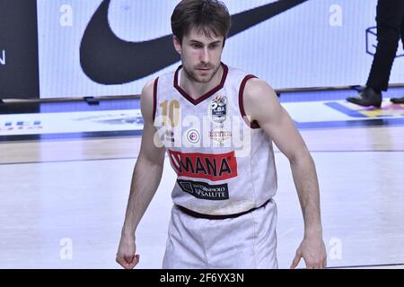 Trento, Italia. 03rd Apr, 2021. Luke Maye (Dolomiti Energia Trento ...