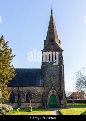 Normanton, Derby, UK, April,3,2021: St Georges and All Soldiers Saints ...