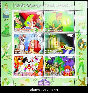 MOSCOW, RUSSIA - DECEMBER 7, 2020: Postage stamp printed in China shows ...