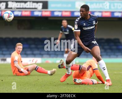 Southend, UK. 03rd Apr, 2021. SOUTHEND, ENGLAND - APRIL 03: Emile ...