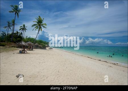 Paradise beach, near Sandira beach, Bantayan Island, Philippines Stock ...