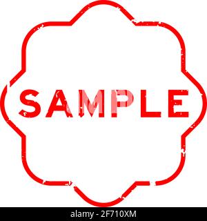 Grunge red specimen word square rubber seal stamp on white background ...
