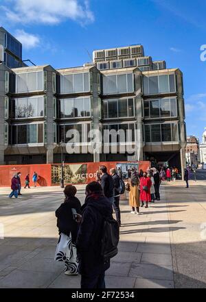 Easter service in the Cathedral of Christ the Savior. Priests during ...