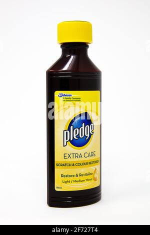 Pledge Scratch & Colour Restorer Stock Photo - Alamy