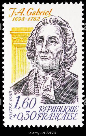 Portrait of Jacques Gabriel (1698-1782), French architect. second half ...