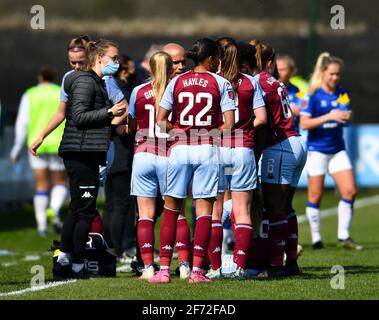 Liverpool, UK. 04th Apr, 2021. Olivia McLoughlin (#16 Aston Villa ...