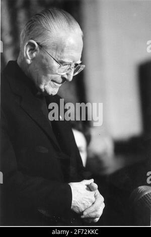 Cardinal Cahal Daly Archbishop of All Of Ireland Stock Photo - Alamy