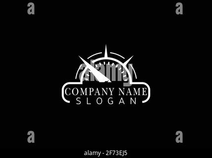 Creative Compass Concept Logo Design Template Stock Vector Image & Art ...