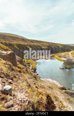 Quarry The Pennines England Stock Photo - Alamy