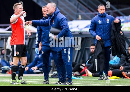 Rotterdam - John de Wolf during the twentieth competition round of the ...
