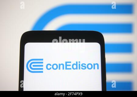 In this photo illustration the Consolidated Edison commonly known as ...
