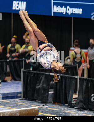 Morgantown, WV, USA. 2nd Apr, 2021. Ohio State's Elexis Edwards ...