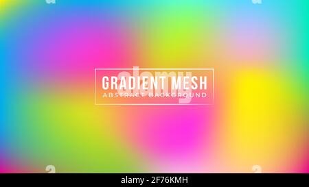 Gradation colored banner background, rainbow background Stock Vector ...