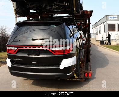 The Chrysler Toledo Assembly Complex in Toledo, Ohio. The manufacturing ...
