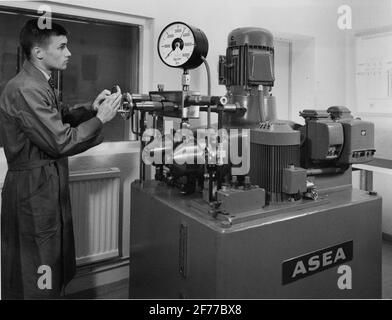 ASEA's high pressure laboratory in Robertsfors. Inaugurated September 1 ...