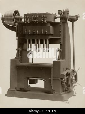 Machine from unknown machine company, USA, 1920s Stock Photo - Alamy