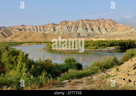 Aras river valley, East Azerbaijan, Iran Stock Photo - Alamy