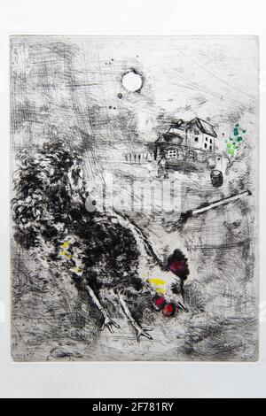 The Fables of La Fontaine, 1927, 1952, Marc Chagall, 1997-1985 ...