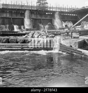 Lottefor's power station. Dust Stock Photo - Alamy