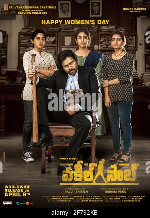 VAKEEL SAAB, Pawan Kalyan, 2021. © Sri Venkateswara Films /Courtesy ...