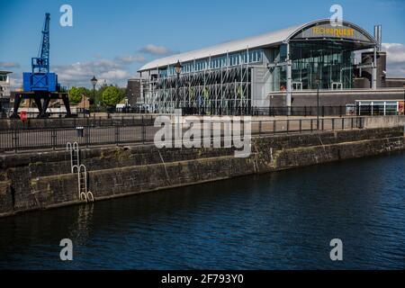 Techniquest Science Museum at Cardiff Bay, South Wales Stock Photo - Alamy