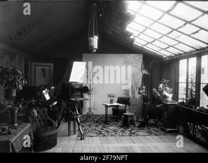 Diapositive, photography of Thorvald Gehrman's home and studio in ...