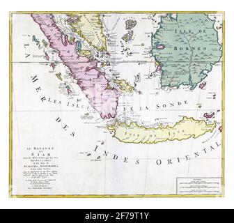 Map of the Kingdom of Siam, vintage engraving Stock Photo - Alamy