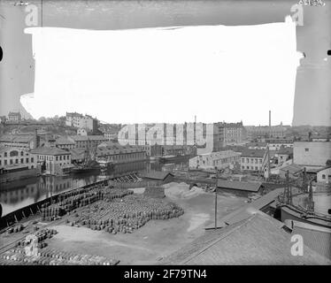 Exterior from Bolinder's engineering industry area at Kungsholmen ...