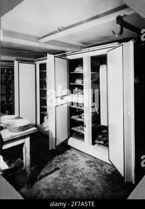 3 pcs. Refrigerator in a casing, open Stock Photo - Alamy