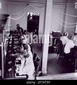 From the fire in Karlstad in 1955 Stock Photo - Alamy