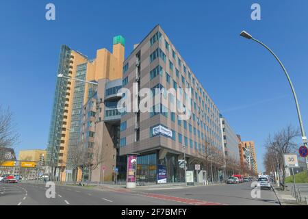 Geschäftshaus Atrium Tower, Potsdamer Platz, Tiergarten, Mitte, Berlin ...