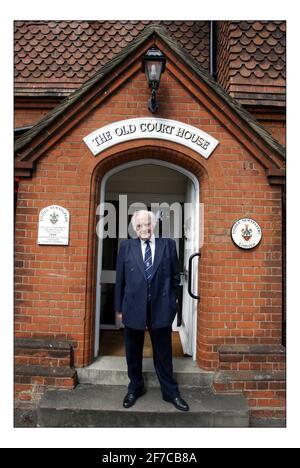 Sir Ray Tindle owner of the Tindle Newspaper Group at the group ...