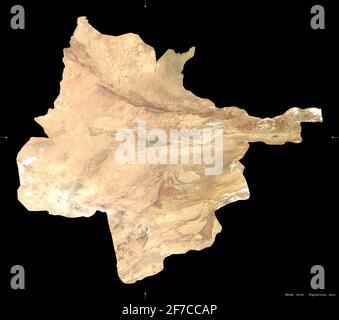 Hirat, province of Afghanistan. High resolution satellite map Stock ...