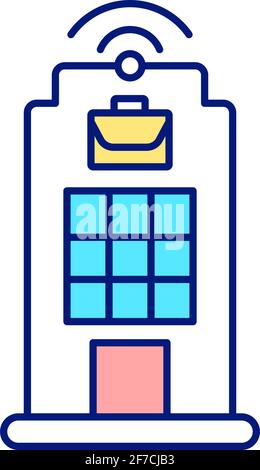 Digitalization icon. Simple line element Digitalization symbol for ...