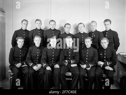 Pupils at Furir School at F 3 Östgöta Flight Fleet, 1942 Motifs ...