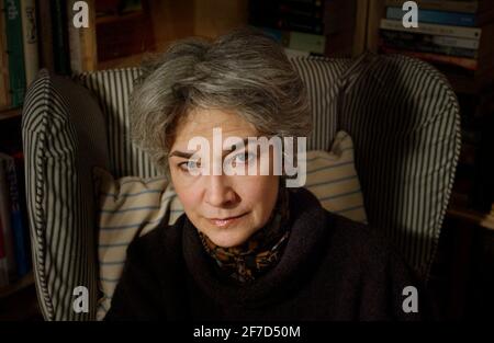 ANNA RAEBURN IN HER BATTERSEA HOME. 7/2/05 PILSTON Stock Photo - Alamy