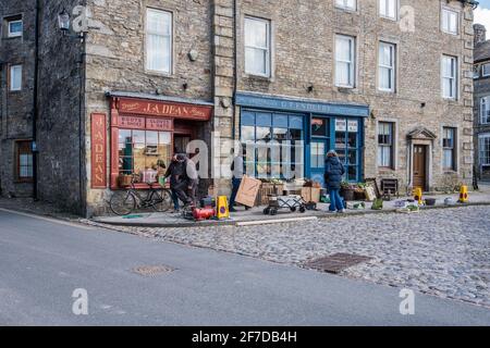 Darrowby set in Grassington Stock Photo - Alamy