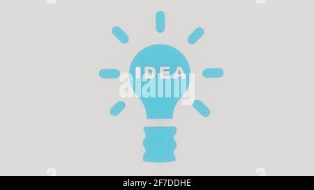 Solution idea concept wallpaper design Stock Photo - Alamy