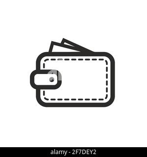 Cash money icon. Simple illustration of cash money vector icons set ...