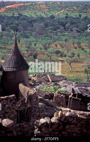 Irelli, Bandiagara Escarpment, Dogon Country, Mali Stock Photo - Alamy