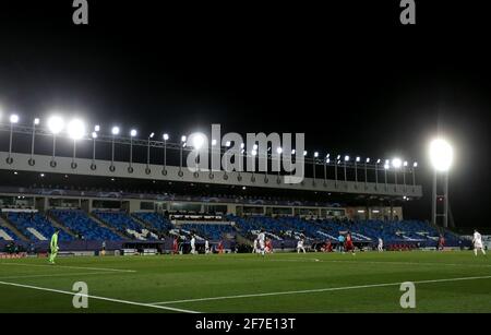 General view of Alfredo Di Stefano stadium during the open doors ...